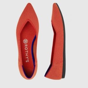 Rothy's | Shoes | Rothys Retired Persimmon Rothys Points New | Poshmark